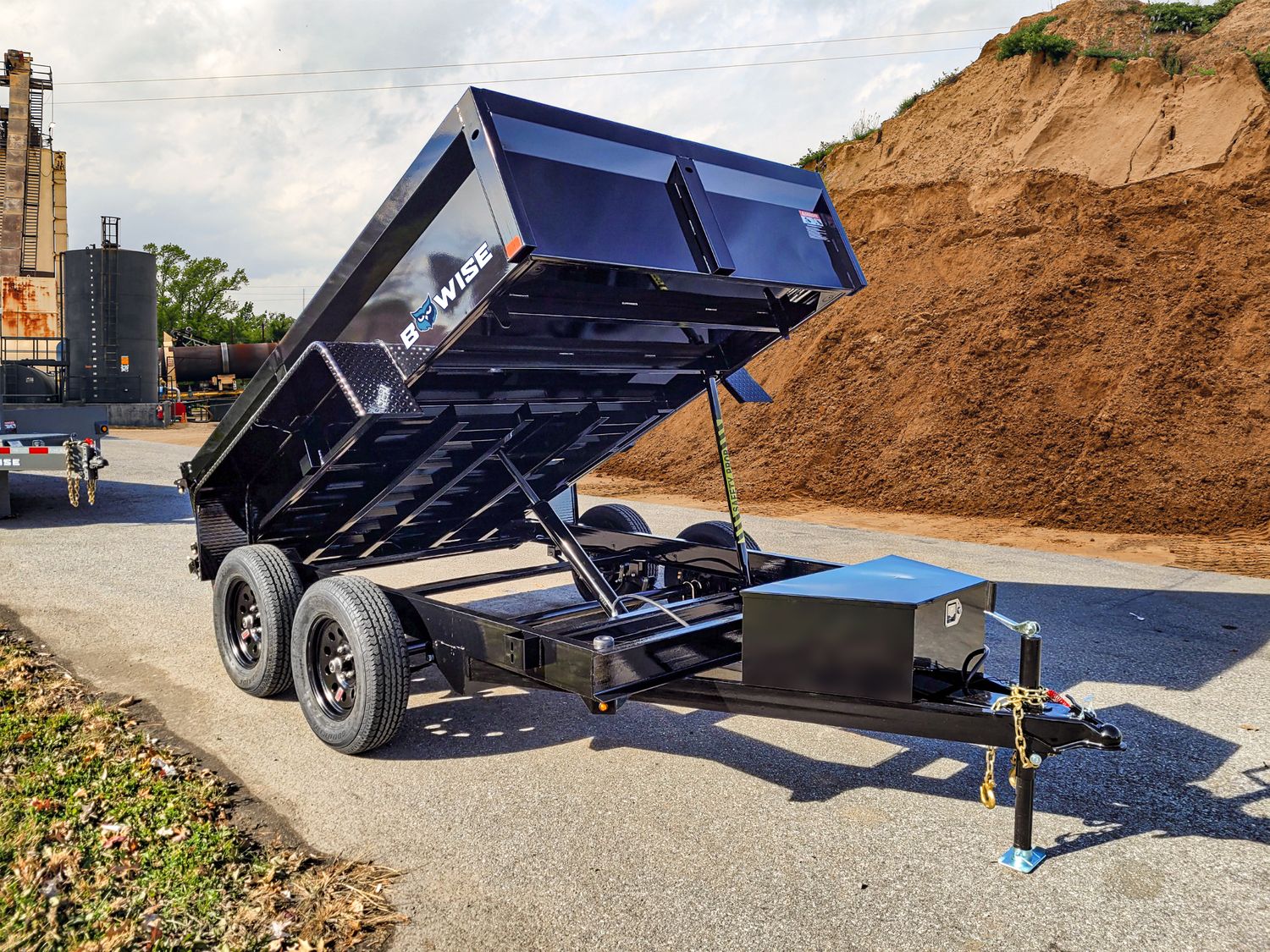 DT7 - 7k Tandem Axle Low Profile Dump - BWise Trailers