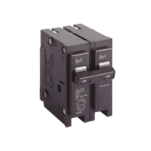 UL Circuit Breaker 2-pole 20A