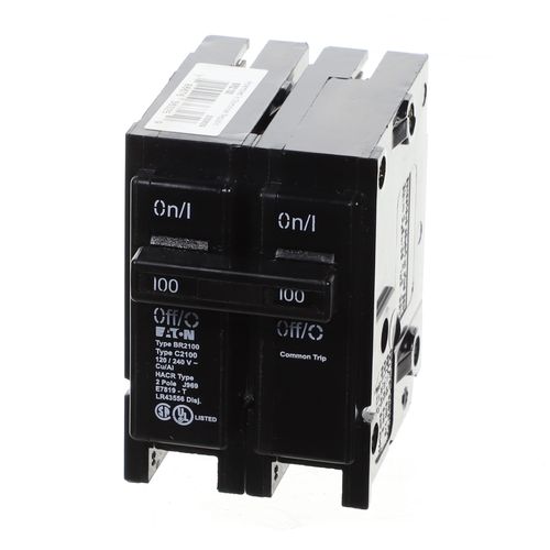 Circuit Breaker, Two Pole,100A