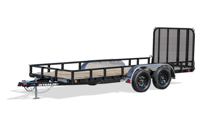77" Tandem Axle Channel Utility (UK) - PJ Trailers