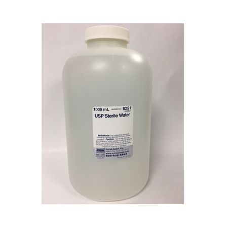 Sterile Water 1000 mL Screw Top Container USP, 6/Cs | Dealmed Medical ...