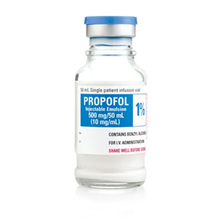 Propofol 10 mg/mL 50 mL SDV, 20/Pk | Dealmed Medical Supplies