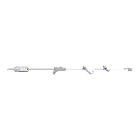 Admin Set 10 Drop 83" 17 mL PV Y Site, Ea | Dealmed Medical Supplies