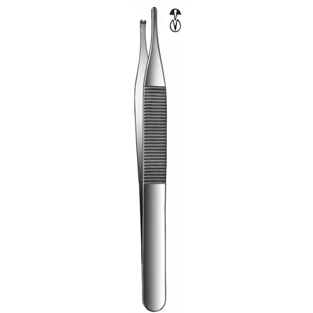 ADSON Tissue Forceps 1 x 2 Teeth, 4¾" | Dealmed Medical Supplies
