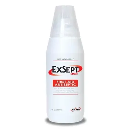 ExSept Plus Skin And Wound Cleanser, 500 mL, 12/Cs - 500 mL,Case of 12 ...