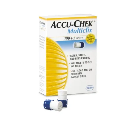 Accu-Chek® Multiclix Adjustable Depth Lancet Needle, 30G,100 | Dealmed ...