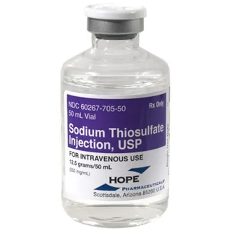Sodium Thiosulfate 12.5 gm, 50 ml Vial | Dealmed Medical Supplies