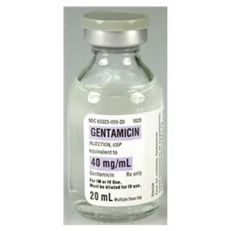 Gentamicin Sulfate Injection 40mg/mL MDV 2mL 25/Package | Dealmed Medical Supplies