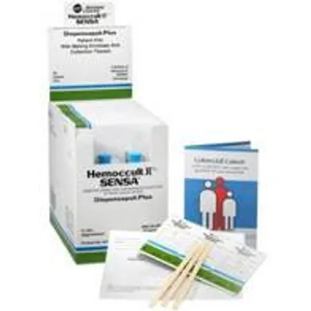 Fecal Occult Test Hemoccult II SENSA Dispensapak Plus, 40/Bx | Dealmed ...