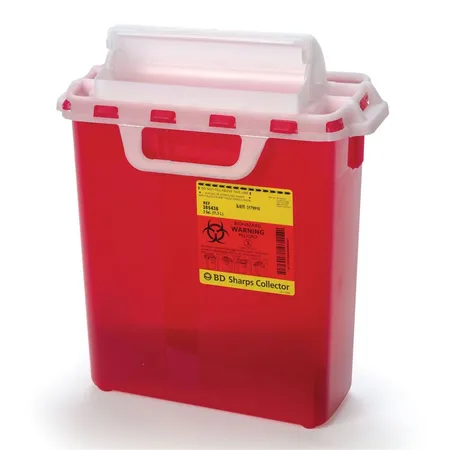 Sharps Container 3 Gal Horizontal Entry Red, Ea | Dealmed Medical Supplies
