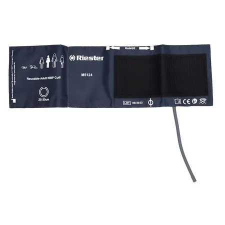 Blood Pressure Cuff Black For Riester Vital Signs Monitor Adult Ea ...