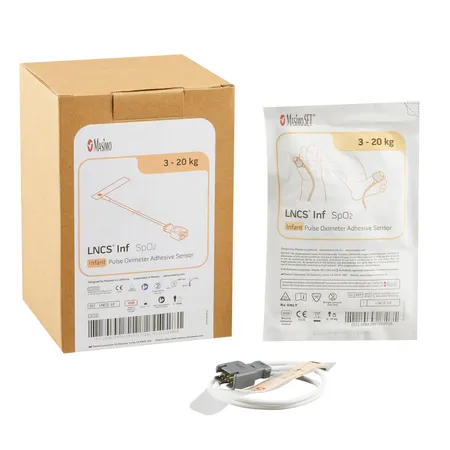 Sensor LNCS SpO2 Pediatric 18" Disposable, 20/Box - Pediatric,Pediatric ...