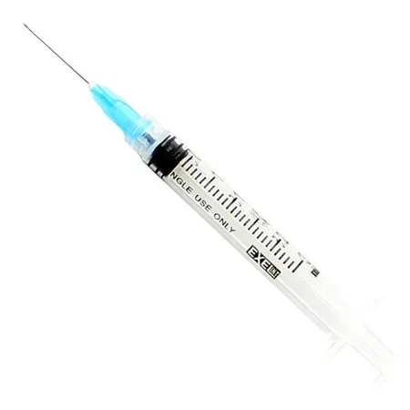 Syringe Low Dead Space 3 mL 18G x 1.5" Luer Lock, 100/Bx - 18G x 1-1/2 ...