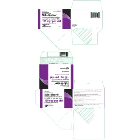 Solu-Medrol 125 mg 2 mL SDV, 25/Bx | Dealmed Medical Supplies