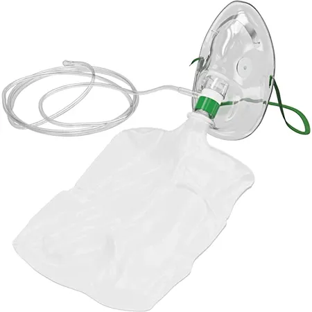 Oxygen Mask Elongated Pediatric Non-Rebreather Safety Vent 600 mL ...