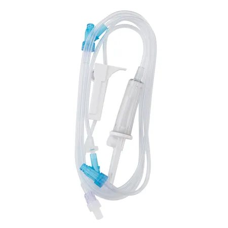IV Admin Set Primary 15 Drop 18.5 mL 106", 50/Cs | Dealmed Medical Supplies