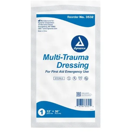 Trauma Dressing 12 x 30" Sterile, Ea | Dealmed Medical Supplies