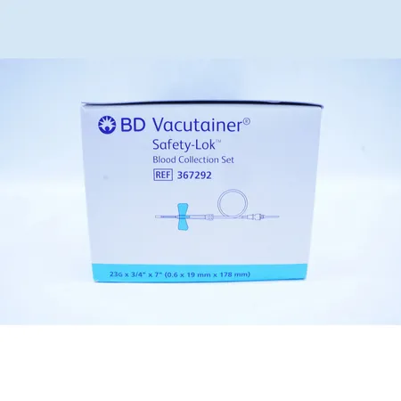 Blood Collection Set 23G x ¾ 7" Tubing, 50/Box - 23G x 3/4" x 7 ...