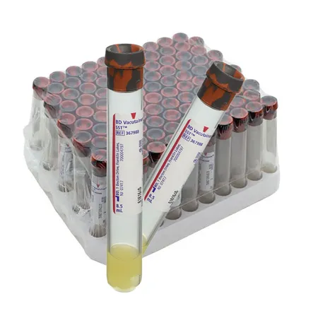 Blood Collection Tube Vacutainer SST 8.5 mL Red/Grey, 100/Pack - 16 x ...
