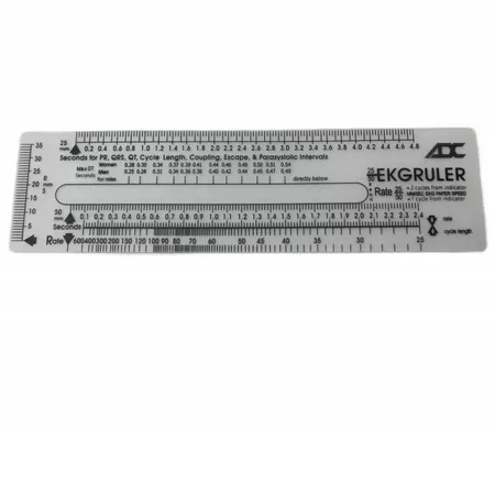 EKG Small Ruler electrocardiograph Latex-Free | Dealmed Medical Supplies