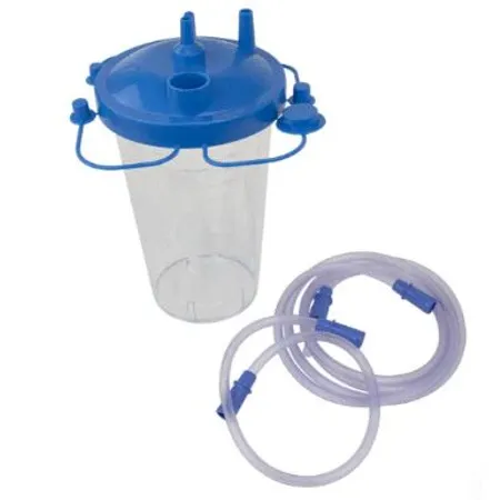 Suction Canister (Hi-Flow) w/lid & Suction Tubing Kit 1200c - Canister ...