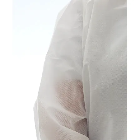 Lab Coat No Pockets SMS White Small Disposable, 50/Cs - Small | Dealmed ...