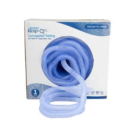 Corrugated Tubing 100"(30.5m) Segmented Blue - 100' | Dealmed Medical ...
