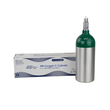 M9 Oxygen Tank C-Cylinder - 1.7L,[With CGA870 Post Valve],C-Cylinder ...