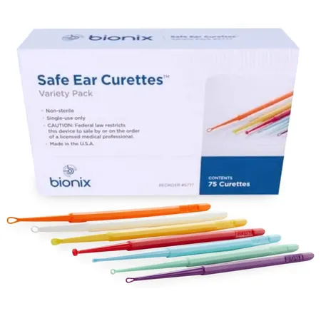 Ear Curette Safe Variety Pack, 75/Bx - [Variety Pack],Box of 75 ...