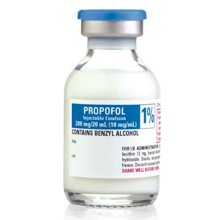 Propofol 200 mg/20 mL 10 mg/mL 20 mL SDV, 25/Bx | Dealmed Medical Supplies