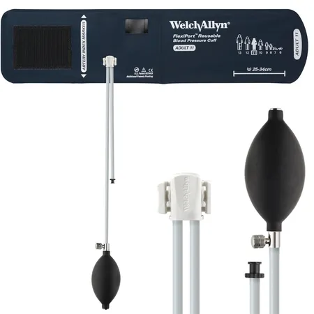 Blood Pressure Cuff Inflation System Adult 2-Tube, Ea - 25 to 34 cm ...