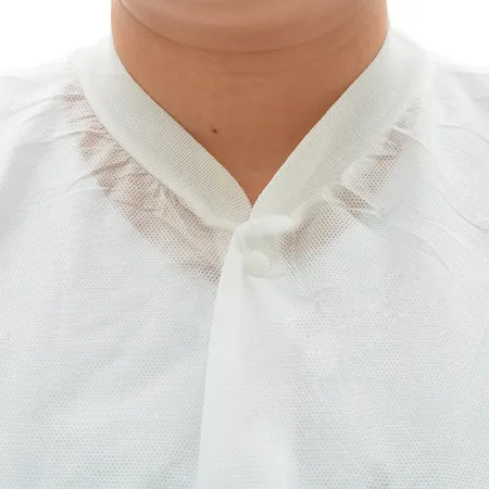 Lab Coat No Pockets SMS White 3XL Disposable, 50/Cs - 3X-Large ...