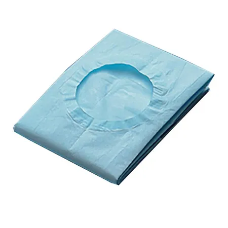 Drape Surgical Sterile 18" x 26" Fenestrated Blue/White, 50/Bx ...
