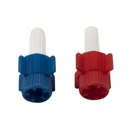 Dead End Cap Sterile Male/Female Luer Non-Vent Red/Bl, 100/B | Dealmed ...