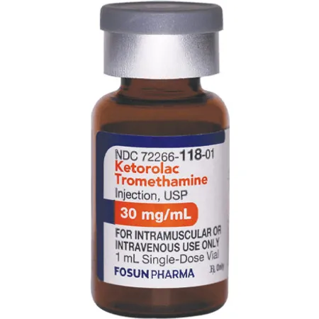Ketorolac Injection 30mg/mL SDV 1mL 25/Box | Dealmed Medical Supplies