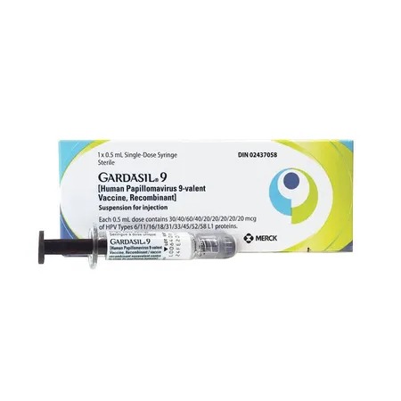 Gardasil 9 HPV Vaccine PFS, 10/Box | Dealmed Medical Supplies