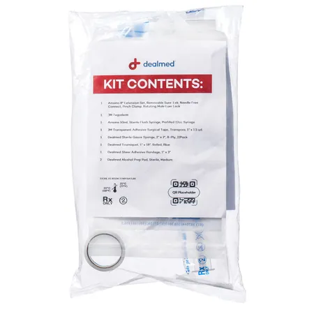 IV Starter Kit, Tegaderm, Alchol, Flush Extension Set, Tape, Bandage ...