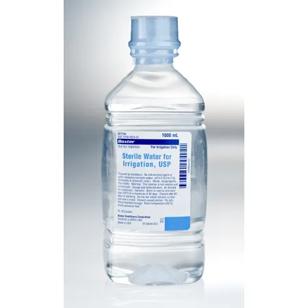 Sterile Water Irrigation 1000 mL Bottle, Ea | Dealmed Medical Supplies