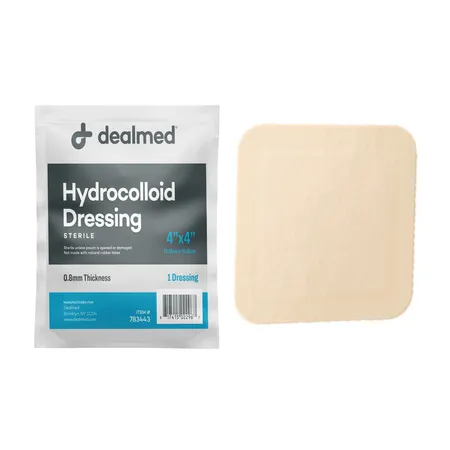 Hydrocolloid Dressing 4" x 4" Regular, 10/Bx - Regular,Regular ...