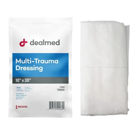 Trauma Dressing 10 x 30" Sterile, Ea - 10" x 30" | Dealmed Medical Supplies
