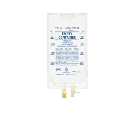 Empty IV Container/Bag 250 mL, Ea | Dealmed Medical Supplies