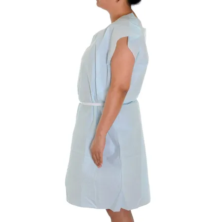 Gown Exam 30" x 42" 3-Ply T/P/T Blue, 50/Cs - Blue | Dealmed Medical ...
