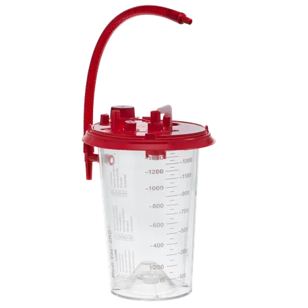 Liner, Canister, 1500mL, Snap-On Lid, 20/Cs | Dealmed Medical Supplies