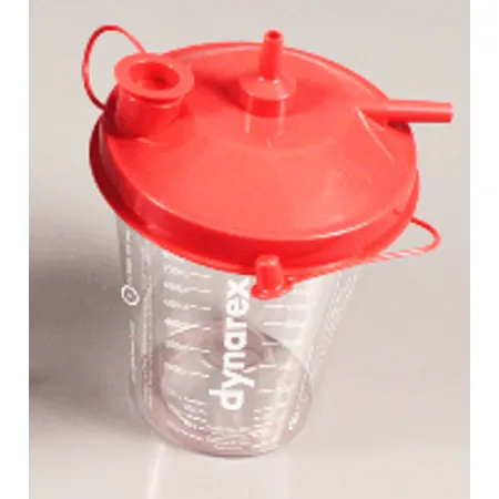 Suction Canister Hi-Flow 800 cc w/Lid, Ea - Canister,800 cc,800 cc ...