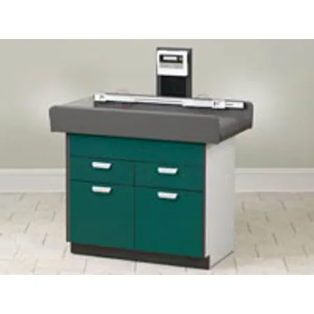 Pediatric Scale/Treatment Table, 2 Drawers, 2 Doors | Dealmed Medical ...