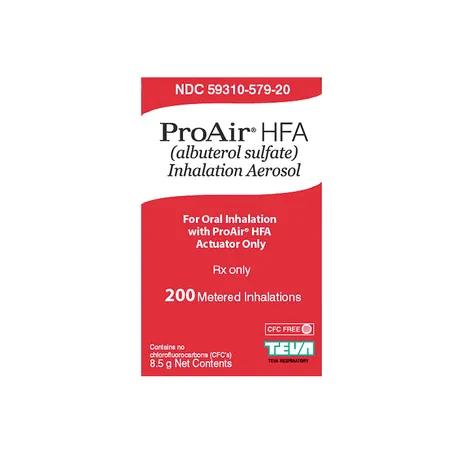 Albuterol Inhaler Proair RespiClick HFA 90 mcg 200 Doses, Ea | Dealmed ...