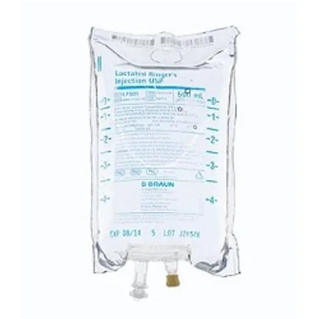 Lactated Ringers Inj 500 mL Bag, Ea | Dealmed Medical Supplies