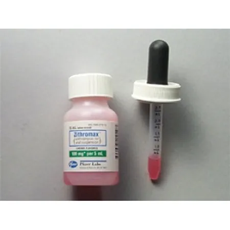 Azithromycin Oral Suspension 100 mg/5 mL 15 mL Cherry, Ea | Dealmed ...