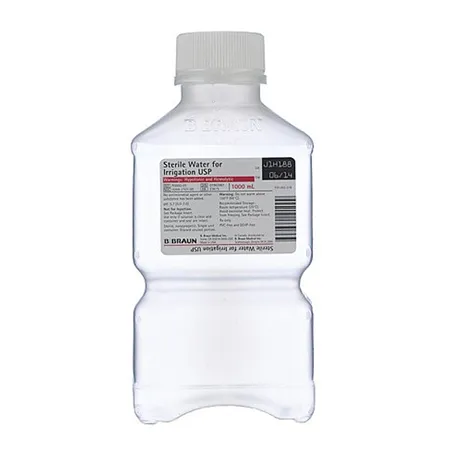 Sterile Water Irrigation 1000 mL Bottle, Ea | Dealmed Medical Supplies