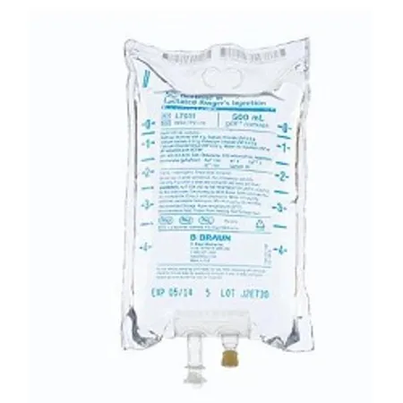 Dextrose 5% & Lactated Ringer's 500 mL Bag, Ea | Dealmed Medical Supplies